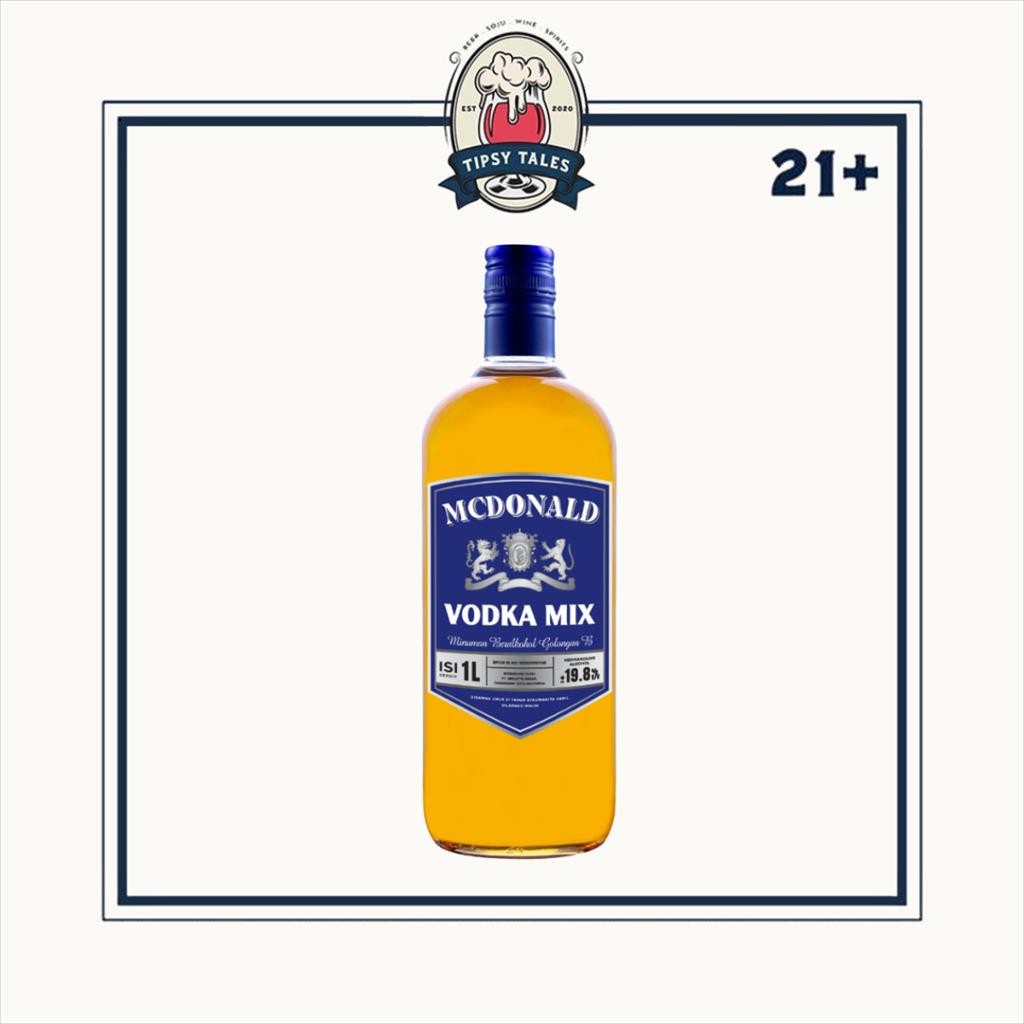 Jual Mc Donald Vodka Mix Absolut 1Liter | Shopee Indonesia