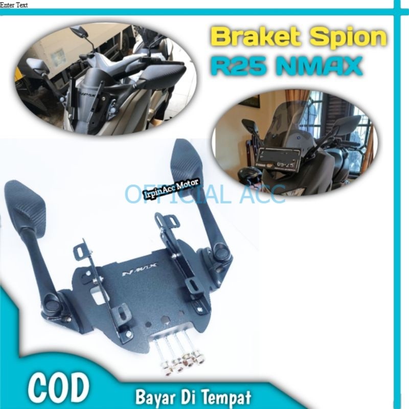 Jual Braket Spion Yamaha Nmax New Nmax Old Spion R25 Braket Spion Nmax ...