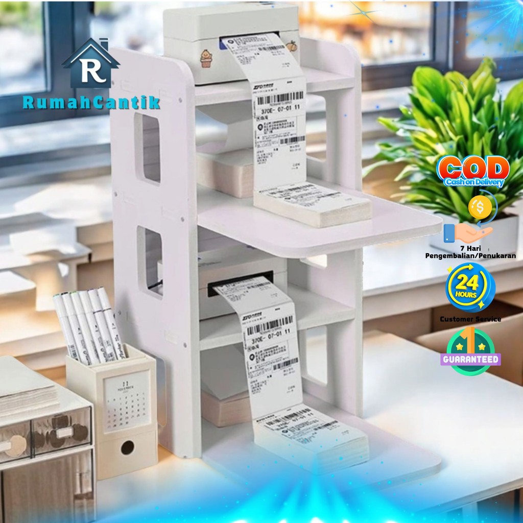 Jual RumahCantik - Rak Printer Thermal Bertingkat Desain Ergonomis ...