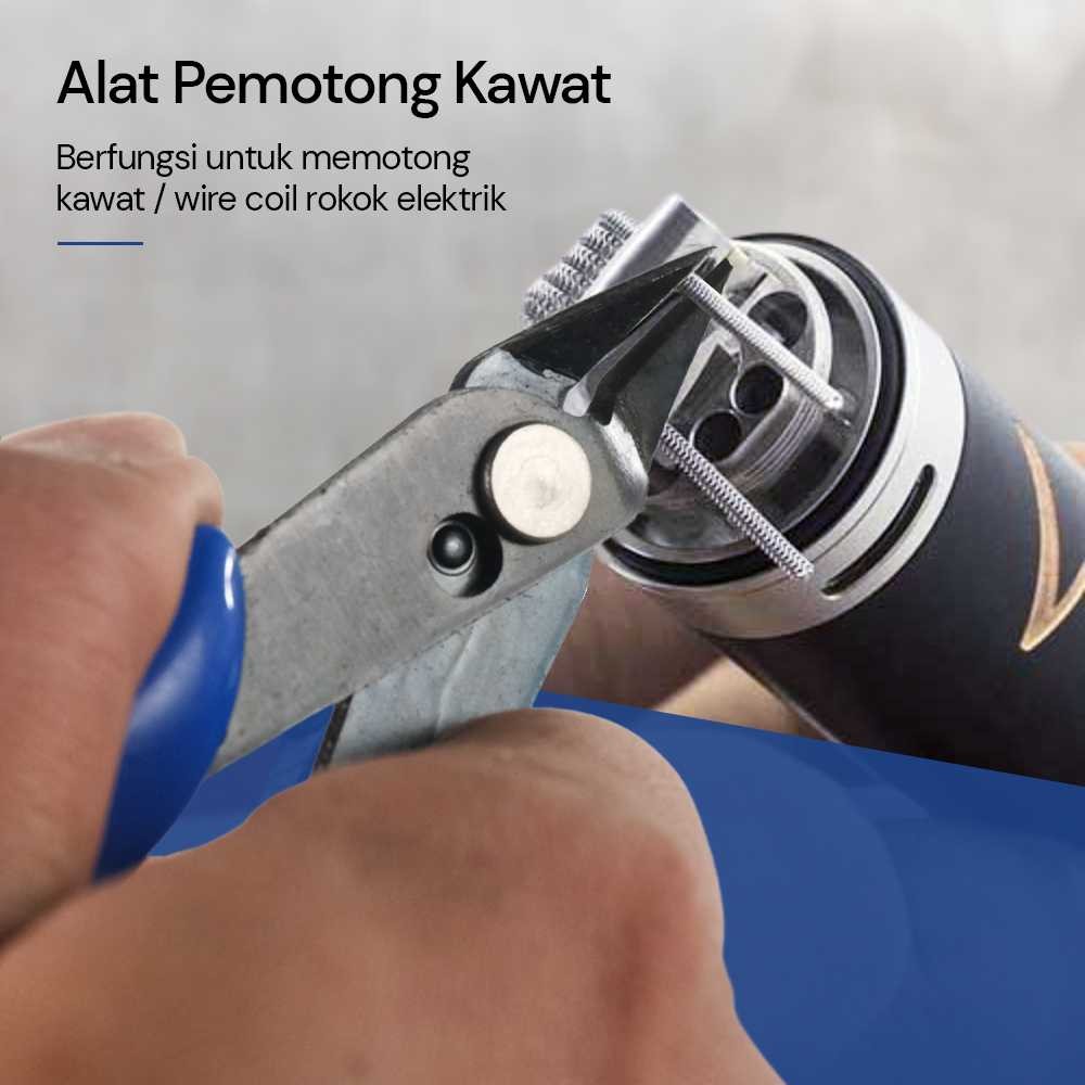 Jual Gunting Kawat Tang Potong Nipper Coil Vape Plier Wire Cutter - 170 ...