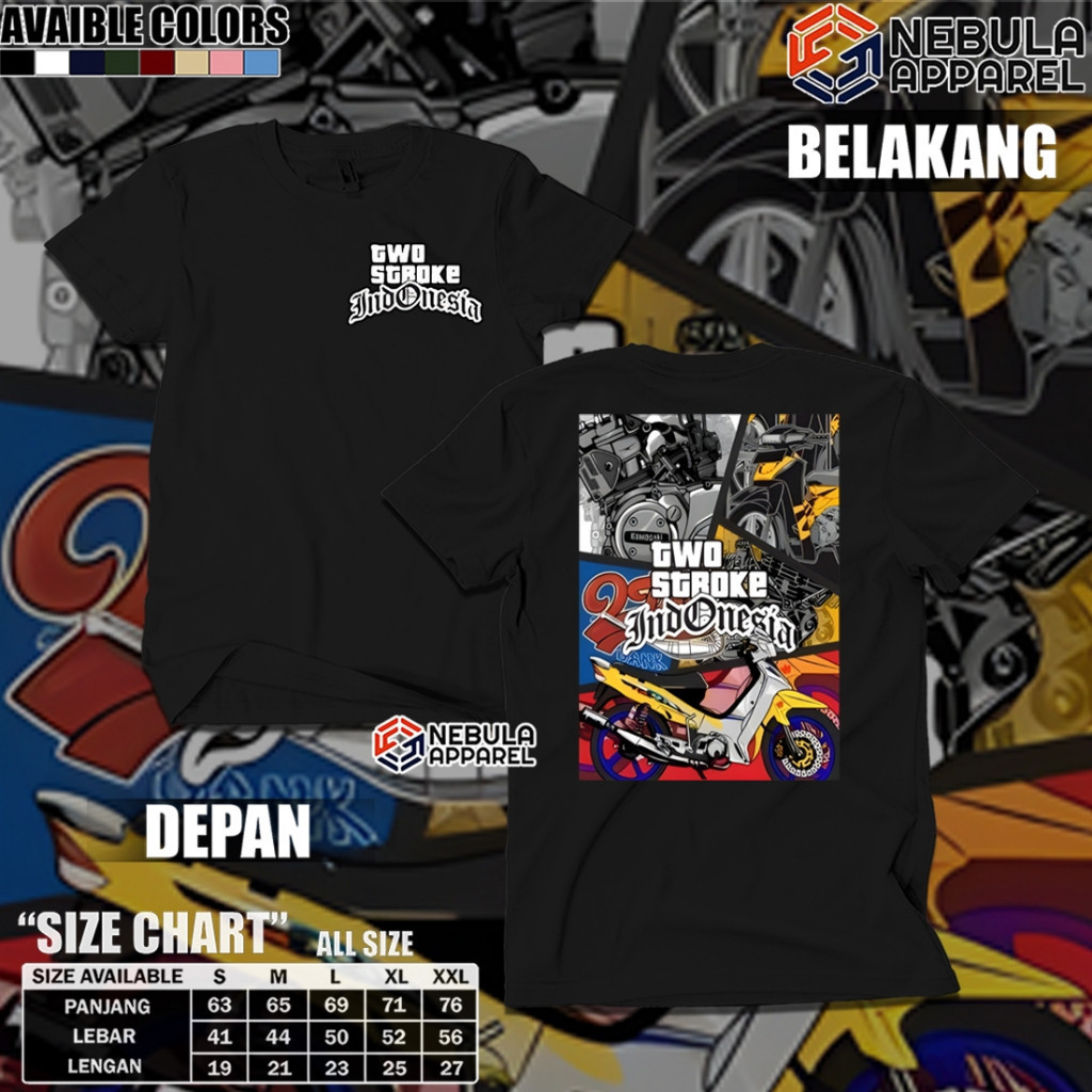 Jual Kaos Motor Two Stroke / Kaos 2 Stroke Indonesia Versi GTA Premium ...