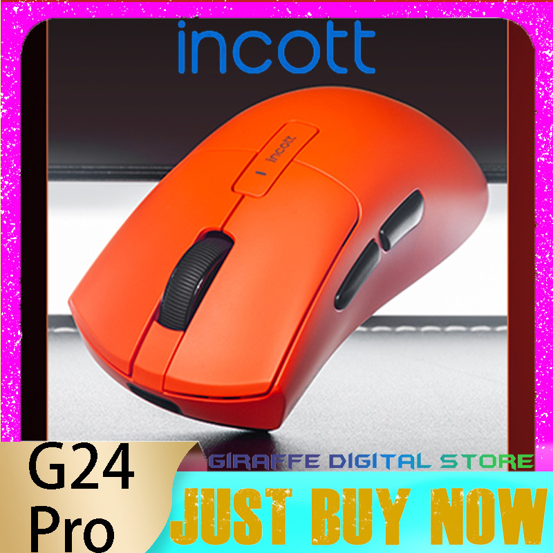 Jual Original Incott G24 Pro Wireless Mouse 8K PAW3950 Long Battery ...