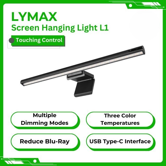 Jual LYMAX Screen Hanging Light L1 Lampu Computer Desktop Monitor Bar Lamp | Shopee Indonesia