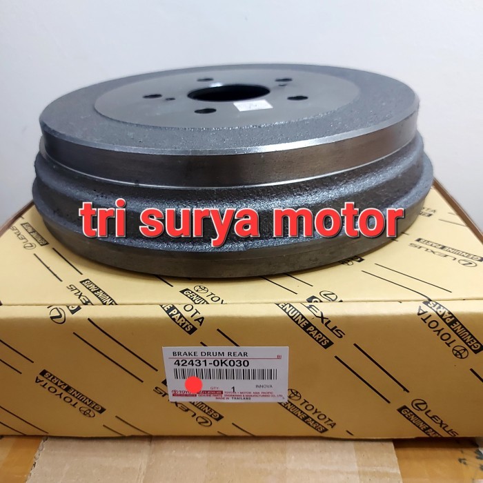 Jual BRAKE DRUM REAR TROMOL REM BELAKANG INNOVA/HILUX SC PICK UP ASLI ...