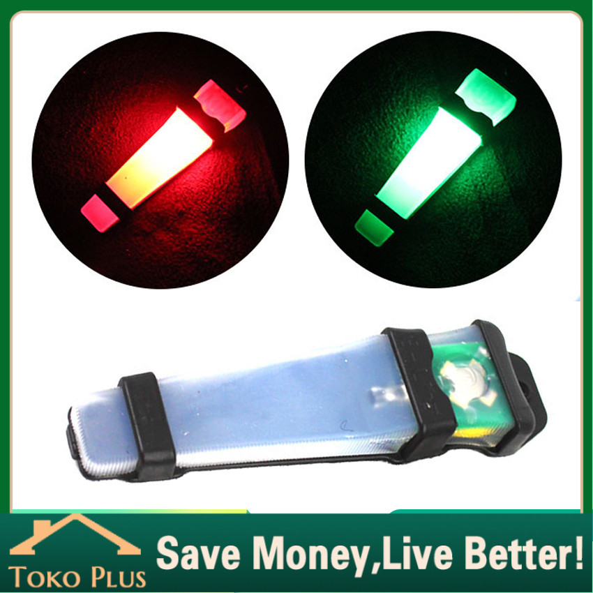 Jual Lampu Helm Tactical Bike Flashlight Helmet Signal Light Safety ...