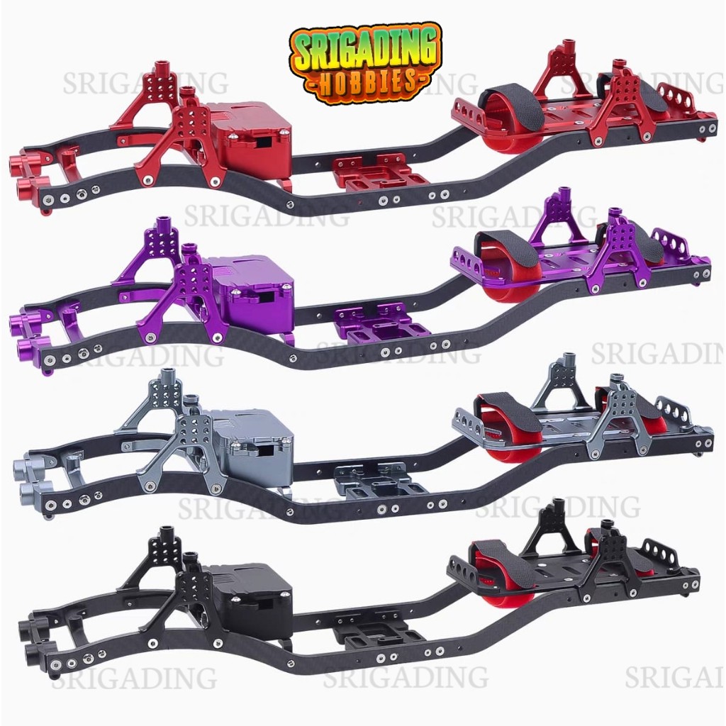 Jual SCX10 Metal Chassis Frame Kit for Axial SCX10 Wheelbase 313mm ...