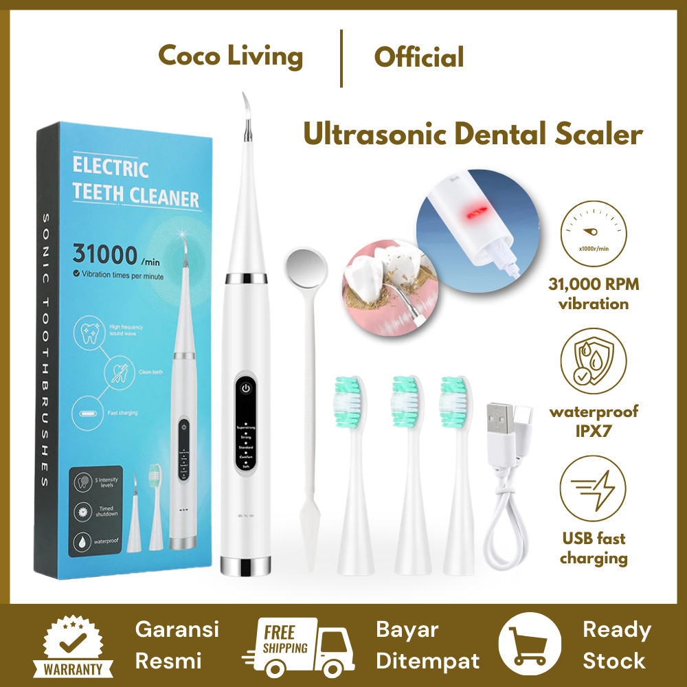 Jual Alat Pembersih Karang Gigi Ultrasonik Dental Scaler Calculus ...