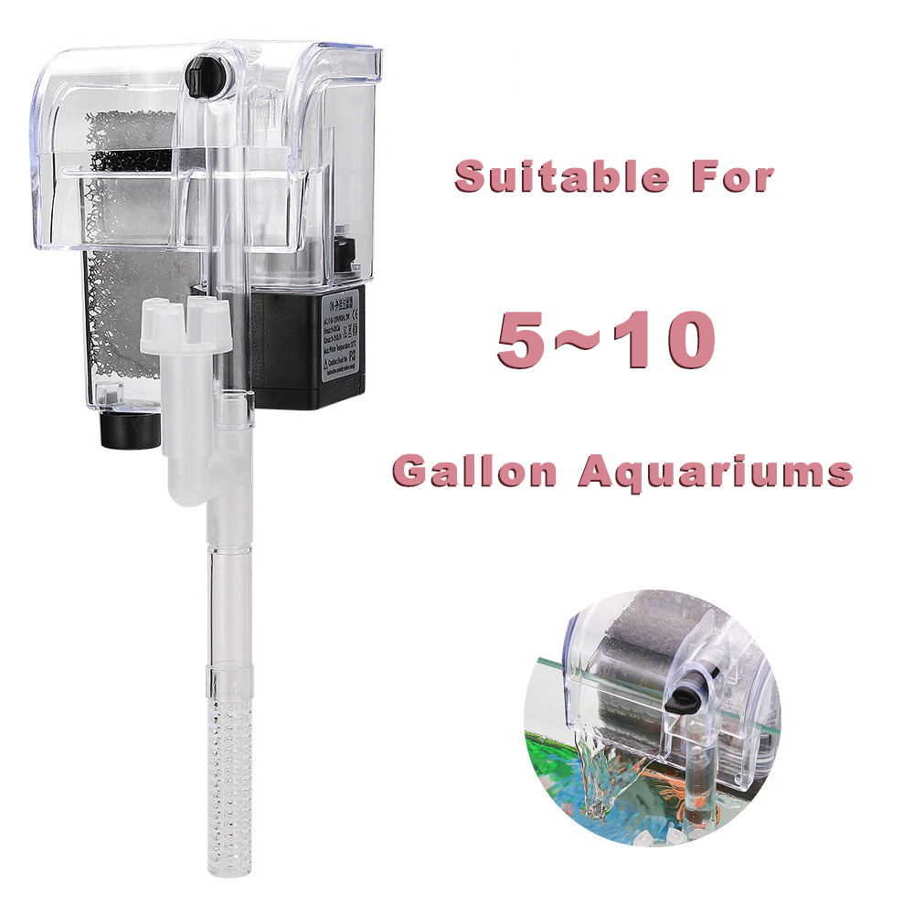 Jual Fish Tank Filter Waterfall External Filter Fish Tank Oxygen Pump ...
