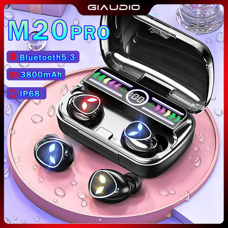 Jual 【Upgrade】TWS M20 Pro M10 M19 F9 Wireless Earphone Bluetooth V5.3 TWS Gaming Headset ...