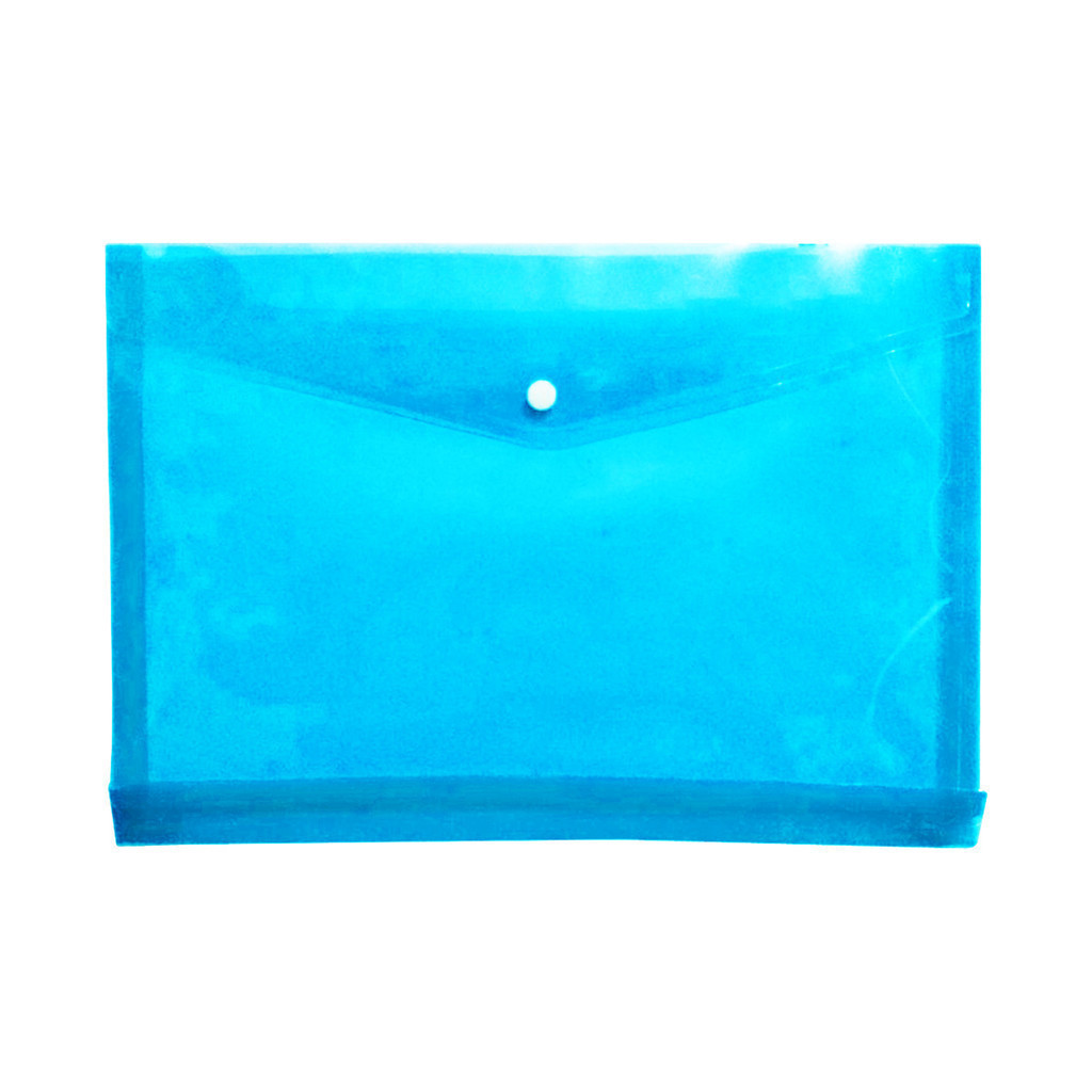 Jual Map Plastik Transparan Kancing Ukuran Folio / F4 JENIA Warna Murah ...