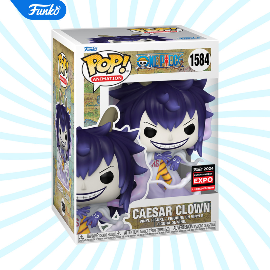 Jual Funko POP! One Piece - Caesar Clown C2E2 2024 Expo | Shopee Indonesia