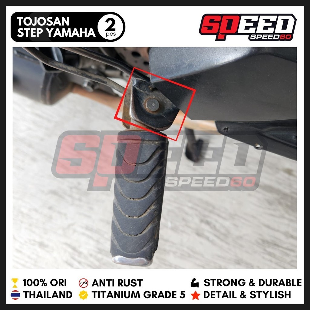 Jual Probolt Baut Tojosan Step Yamaha Matic Mio Fino Mio Gear Mio GT ...