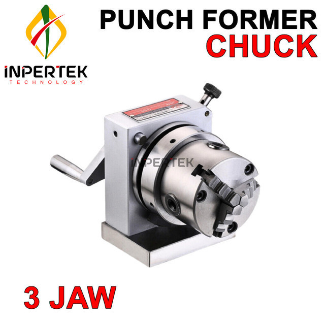 Jual Punch Former 4 Inch Dividing Chuck Bubut 3 Jaw Shaper 4" Grinding ...