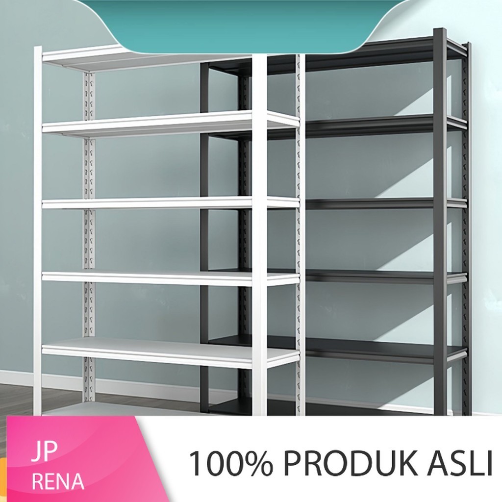Jual JP Rak Besi Siku 5 Susun Rak Besi Siku Kokoh R | Shopee Indonesia