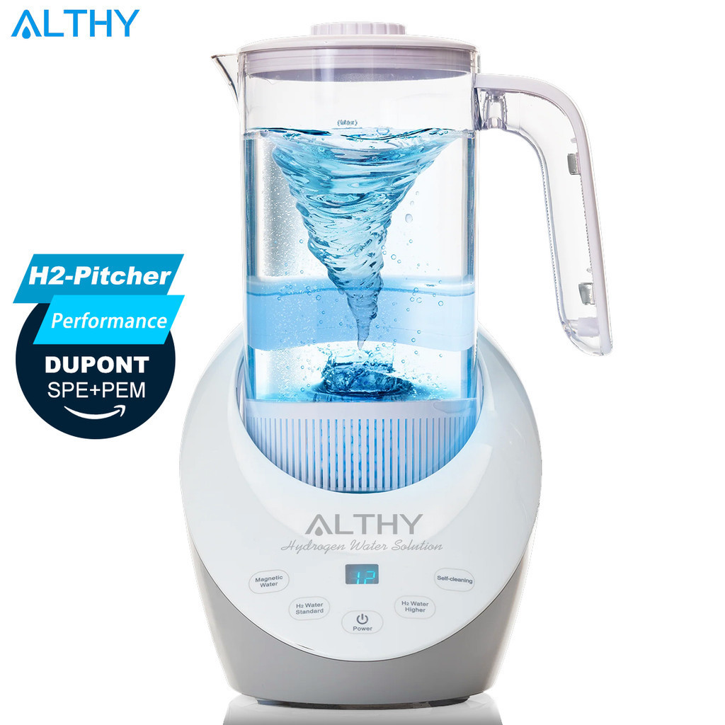 Jual ALTHY Hydrogen Water Pitcher Generator Machine Jug Bottle SPE&PEM ...