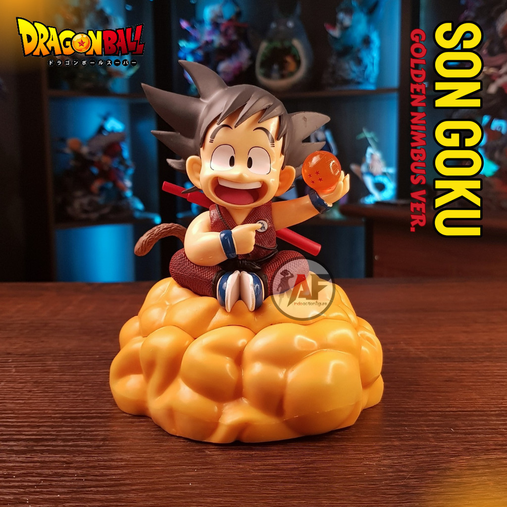 Jual Action figure Dragon Ball Little son goku gokou sungokong golden ...
