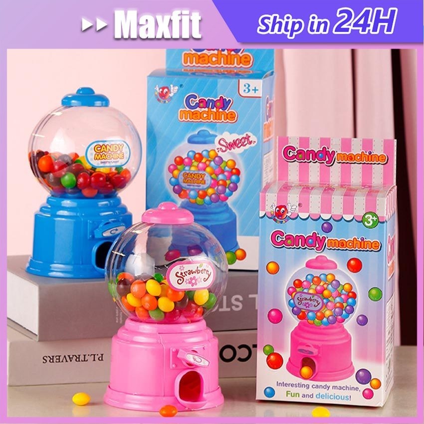 Jual Mini Candy Dispenser Machine / Coin Bank / Tempat Permen Bebek ...