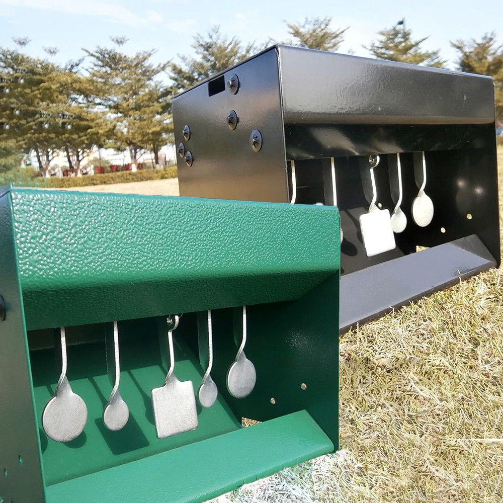Jual Tactical Five Swing Self Reset Target Pellet Trap Rocking Aiming ...