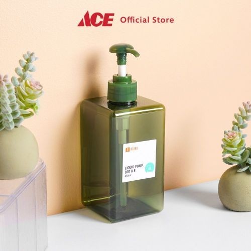 Jual ACE - Ataru 450 Ml Botol Cairan Pompa Opaque - Hijau | Shopee ...