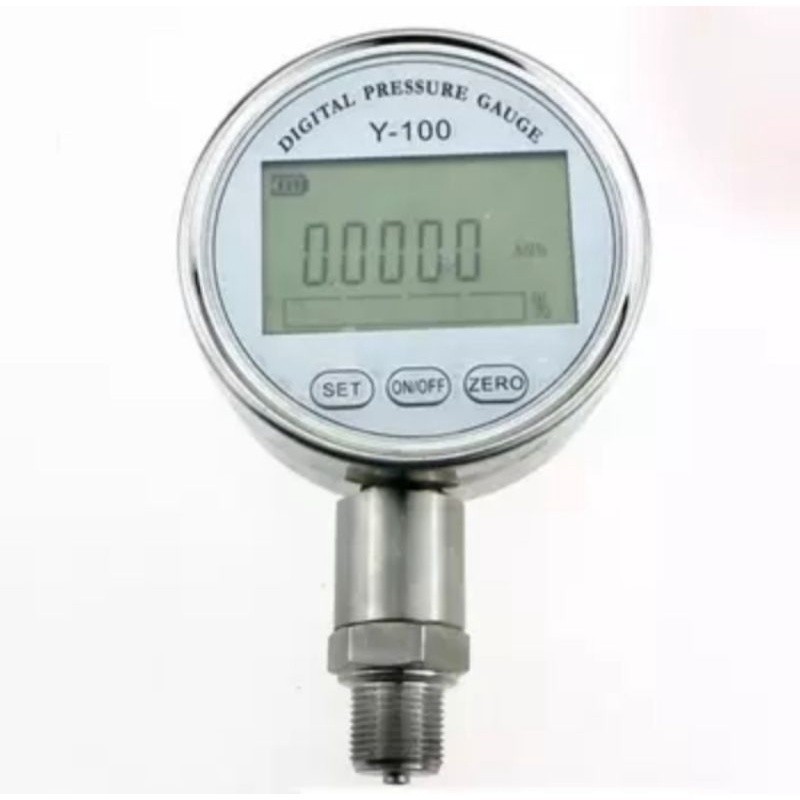 Jual Y-100 digital pressure gauge range 0-6 MPa 6MPa stainless steel | Shopee Indonesia