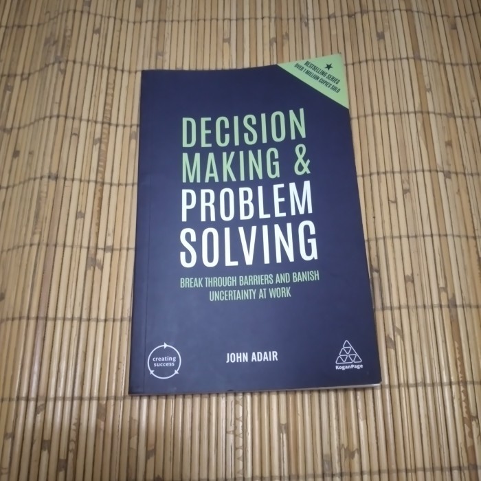 Jual Original decision making & problem solving | Shopee Indonesia