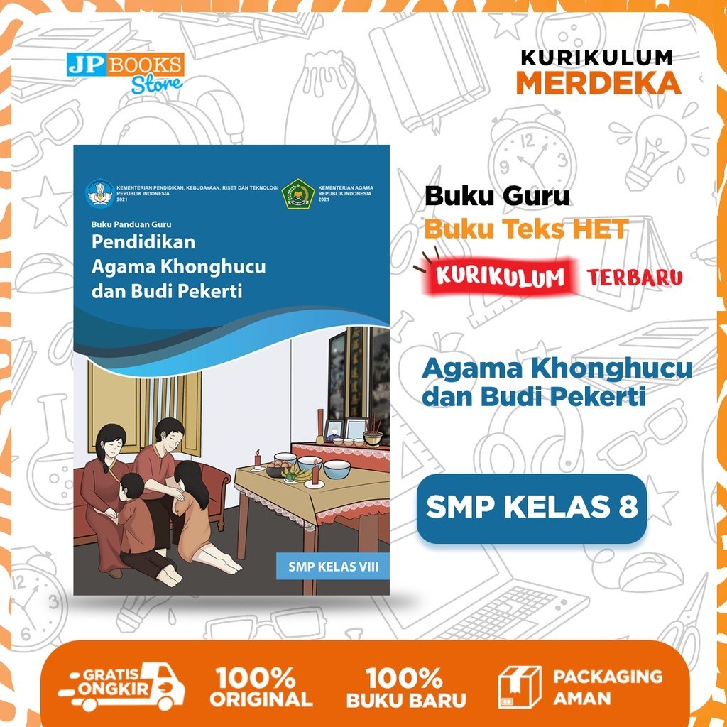 Jual JP Books – Buku Guru Teks Utama Het Kurmer Sekolah Agama Khonghucu Smp Kelas 8 - Kurikulum ...