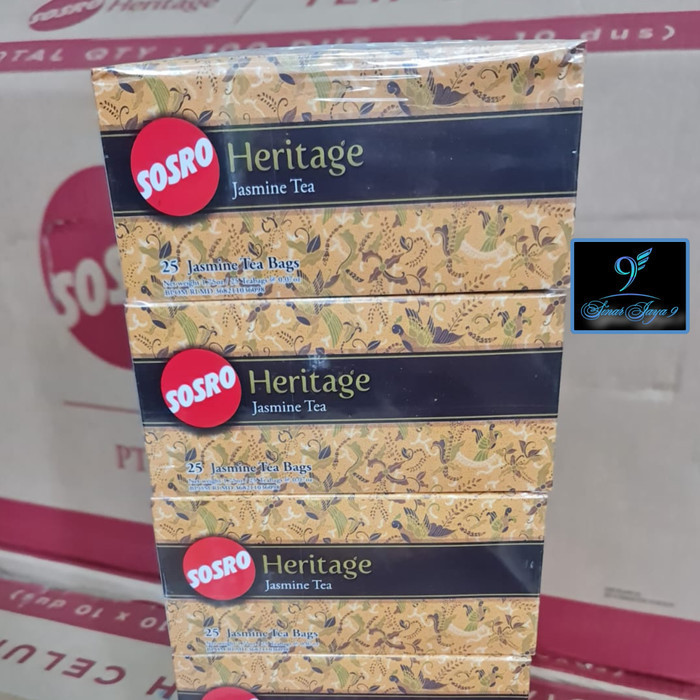 Jual Teh Sosro Celup Heritage Jasmine Tea | Shopee Indonesia