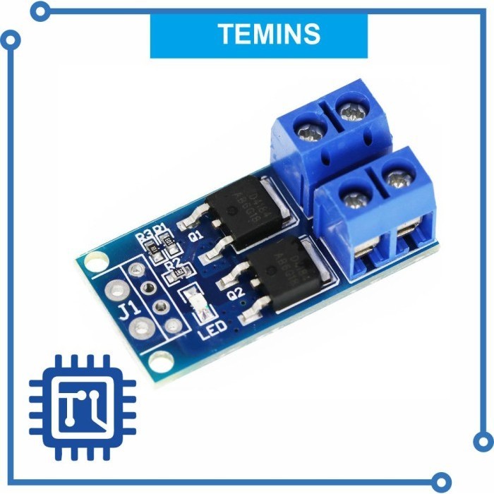 Jual Modul Dual MOSFET High Switch Switching Trigger bisa untuk PWM ...