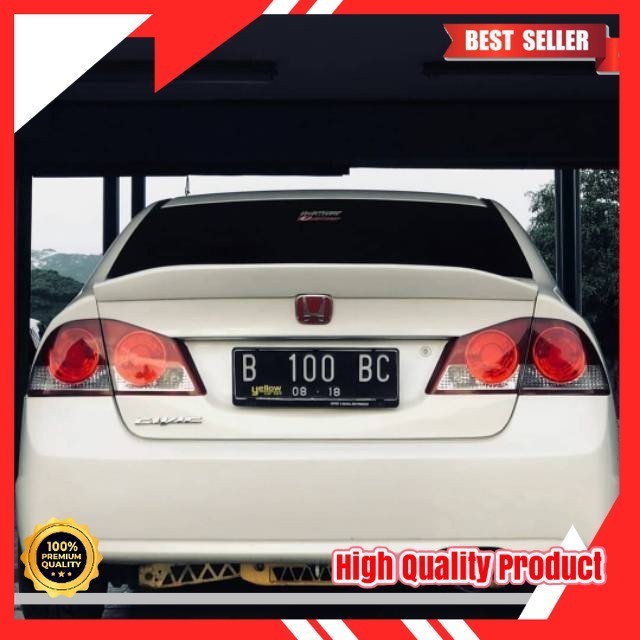 Jual Ducktail Honda Civic Fd Body Kit Bodikit Tebal-Kuat-Lentur ...
