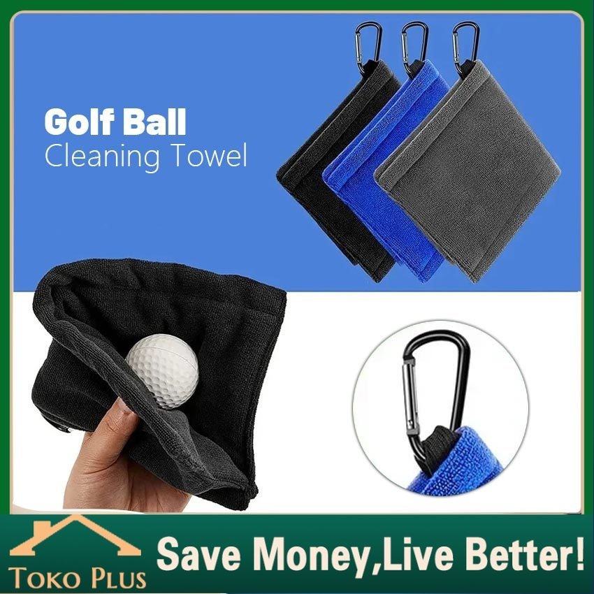 Jual Kain Lap Microfiber Gantung Pembersih Golf Sport Towel - Handuk ...