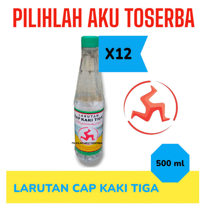 Jual Larutan Penyegar CAP KAKI 3 Rasa ORIGINAL Botol Pet 500 ml - ( HARGA 12 Botol ) | Shopee ...