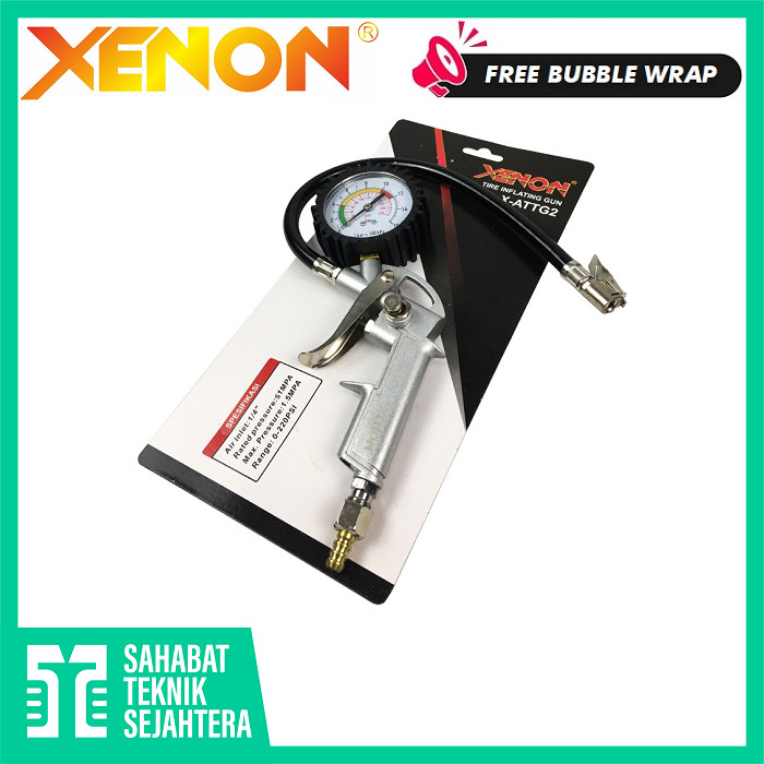 Jual XENON ATTG2 Inflating Gun Tire Inflator Alat Isian Kompresor Isi ...