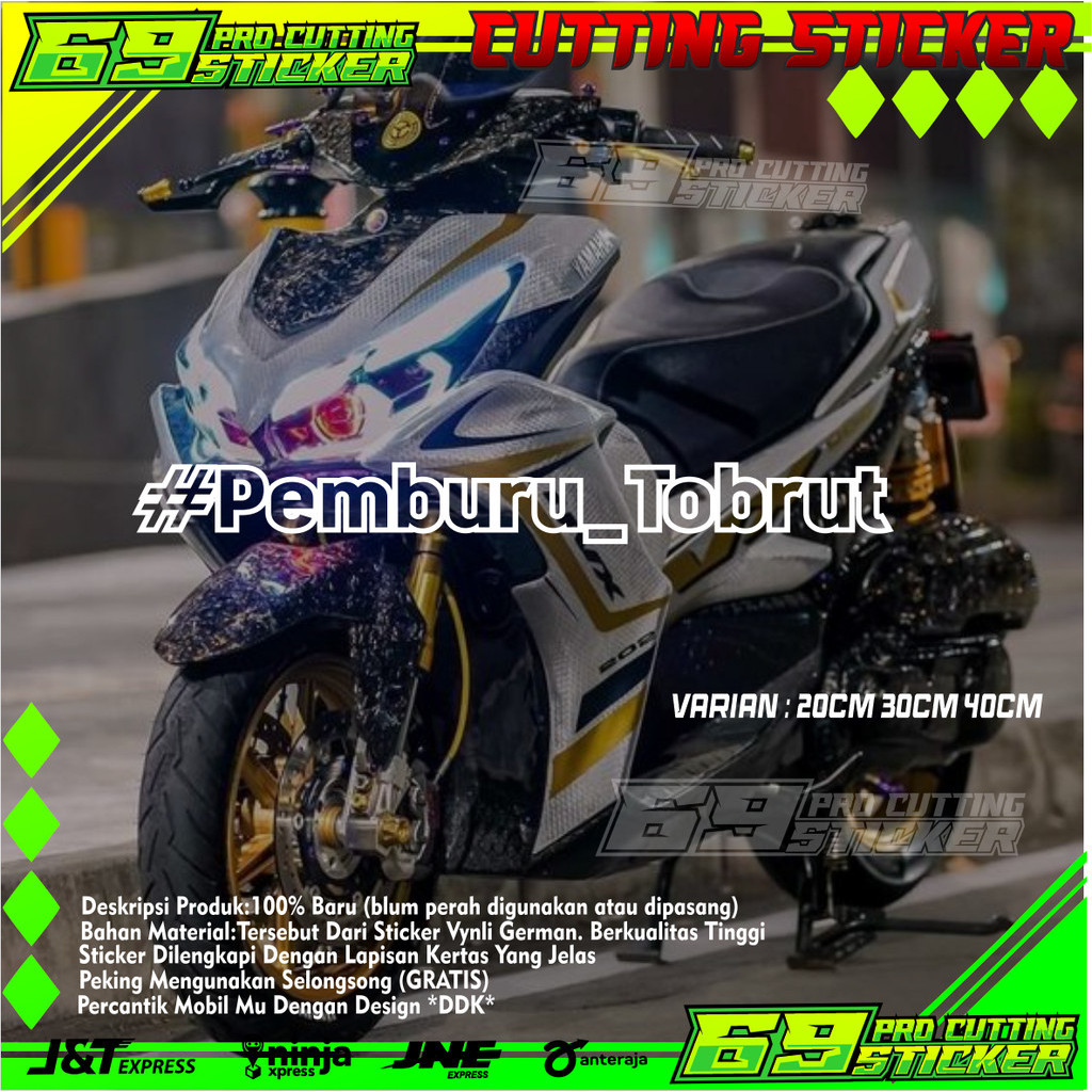 Jual sticker viral pemburu tobrut sticker montor mobil viral pemburu ...