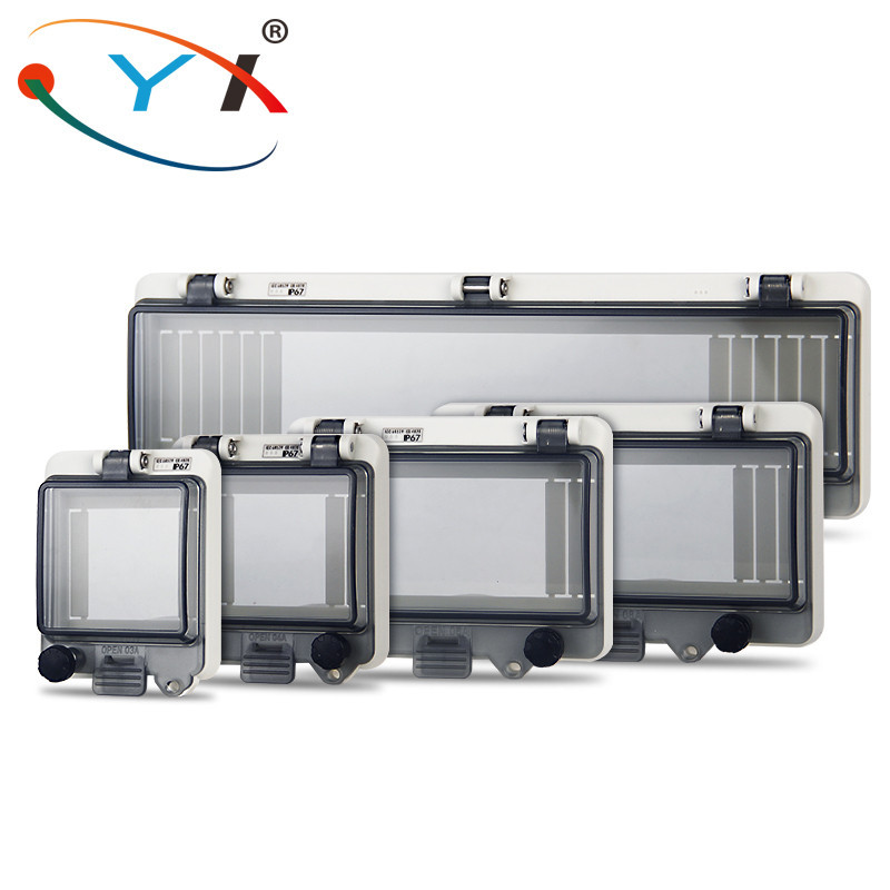 Jual Transparent plastic protective window cover circuit breaker switch ...