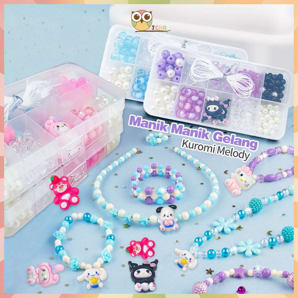 Jual JCHO Manik Manik Gelang Diy Beaded Perempuan Mainan Edukasi Anak ...