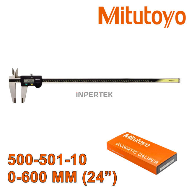 Jual Vernier Digital Caliper 600 mm MITUTOYO 500-501-10 0.01 Sigmat 24 Inch Jangka Sorong 0 ...