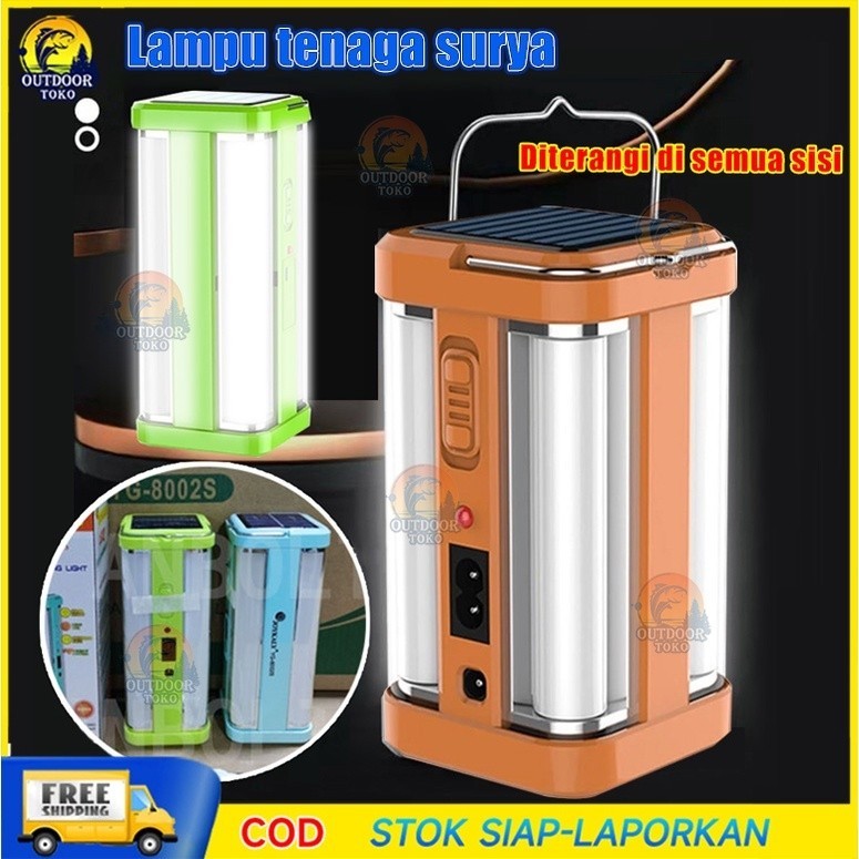 Jual Anbolt Lampu Emergency / Lentera Emergency 4 Sisi 40watt PUSH ON YG-7977 Lampu Solar ...
