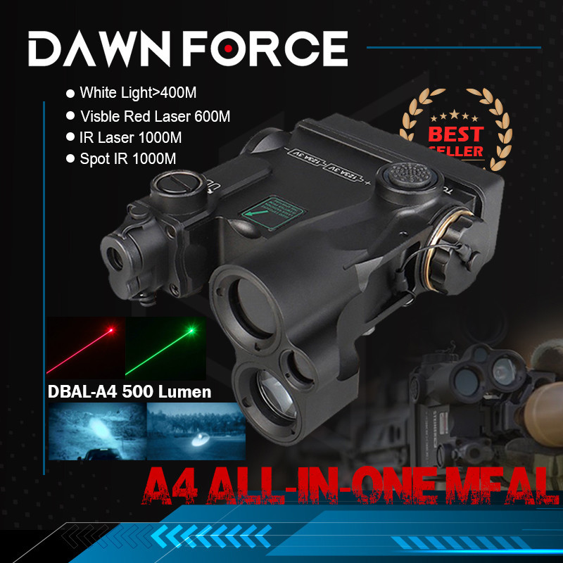Jual DBAL-A4 Aiming Laser Dbal A4 Dual Beam With Isible/Infrared Laser/infrared spot/Flood ...