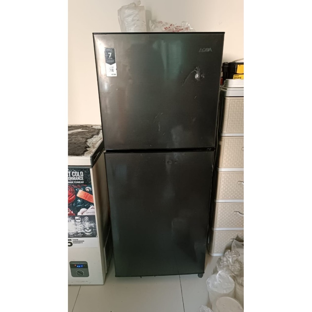 Jual Kulkas 2 Pintu Aqua aqr D251 187L | Shopee Indonesia