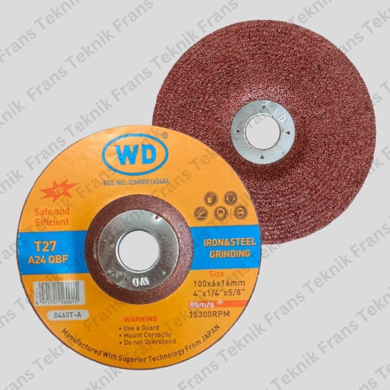 Jual VF45XS89 BATU POTONG WD SELEP / POLES 4" (100mm x 6mm x 16mm) Mata ...