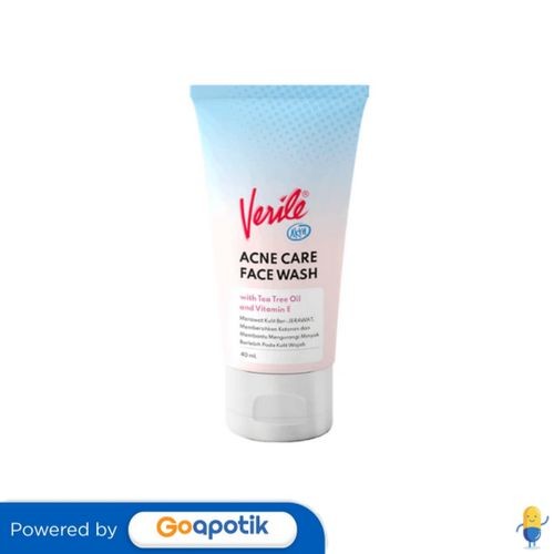Jual Verile Acne Care Facial Wash 40 Ml Tube | Shopee Indonesia