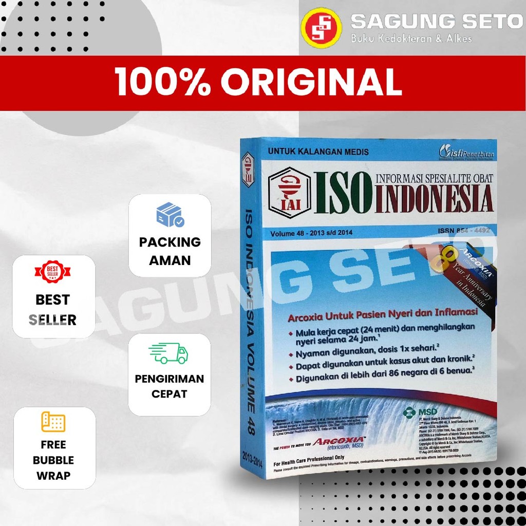 Jual BUKU ISO INDONESIA VOLUME 48 - 2013-2014 UNTUK KALANGAN MEDIS ...