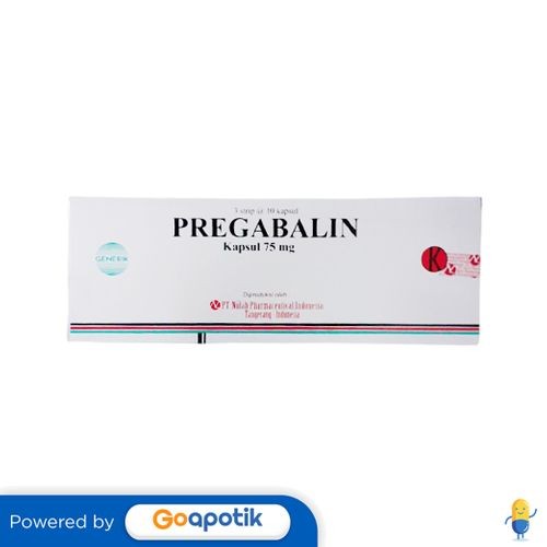 Jual Pregabalin Nulab 75 Mg Box 30 Kapsul | Shopee Indonesia