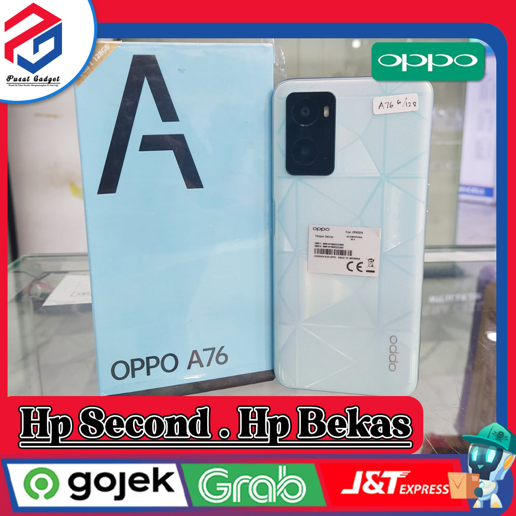 Jual Oppo A76 Ram 6 Rom 128GB Second Original | Shopee Indonesia