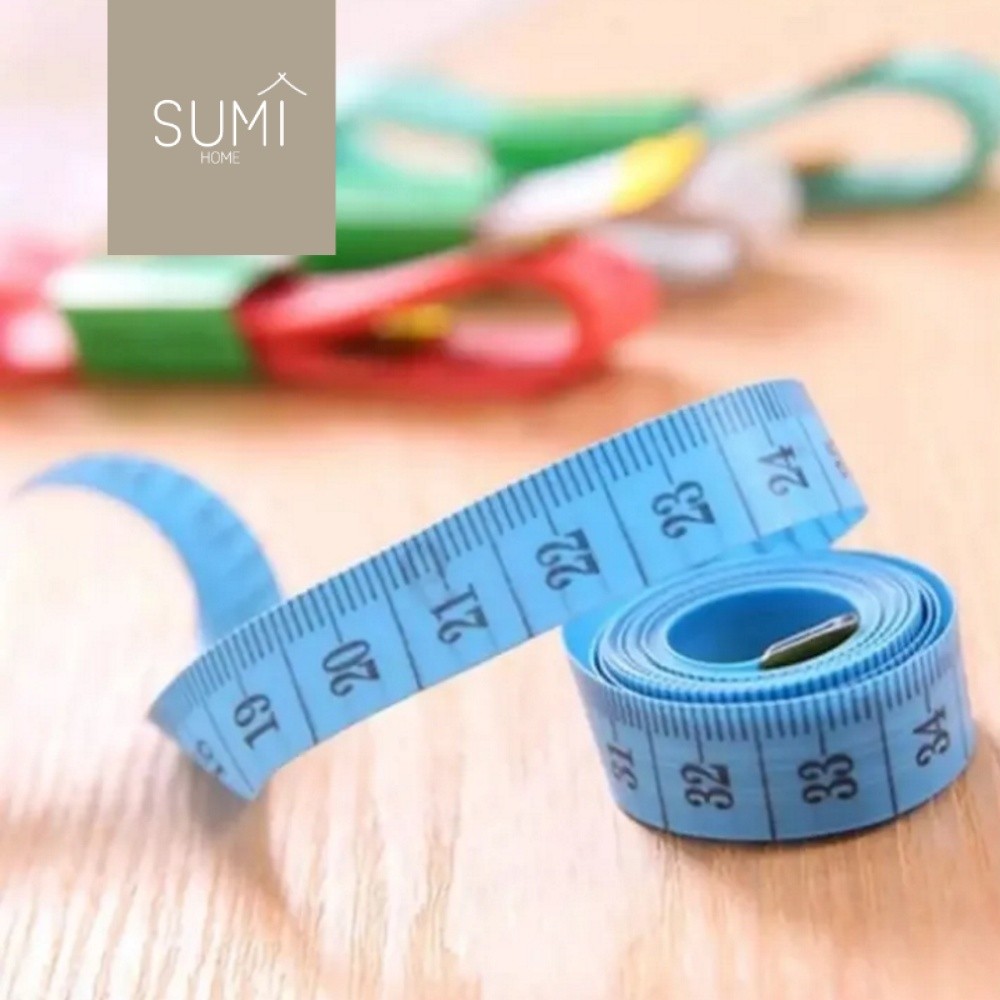 Jual [ SUMI ] Meteran Jahit Baju Kain Pengukur Lingkar Perut 150cm Alat ...