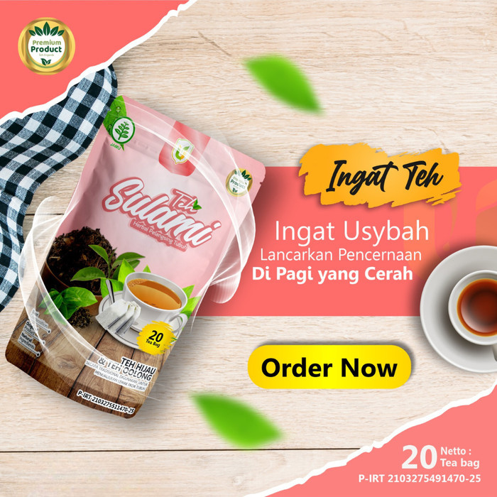 Jual LANGSING ALAMI Teh Sulami Premium Tradisional Organik Untuk ...
