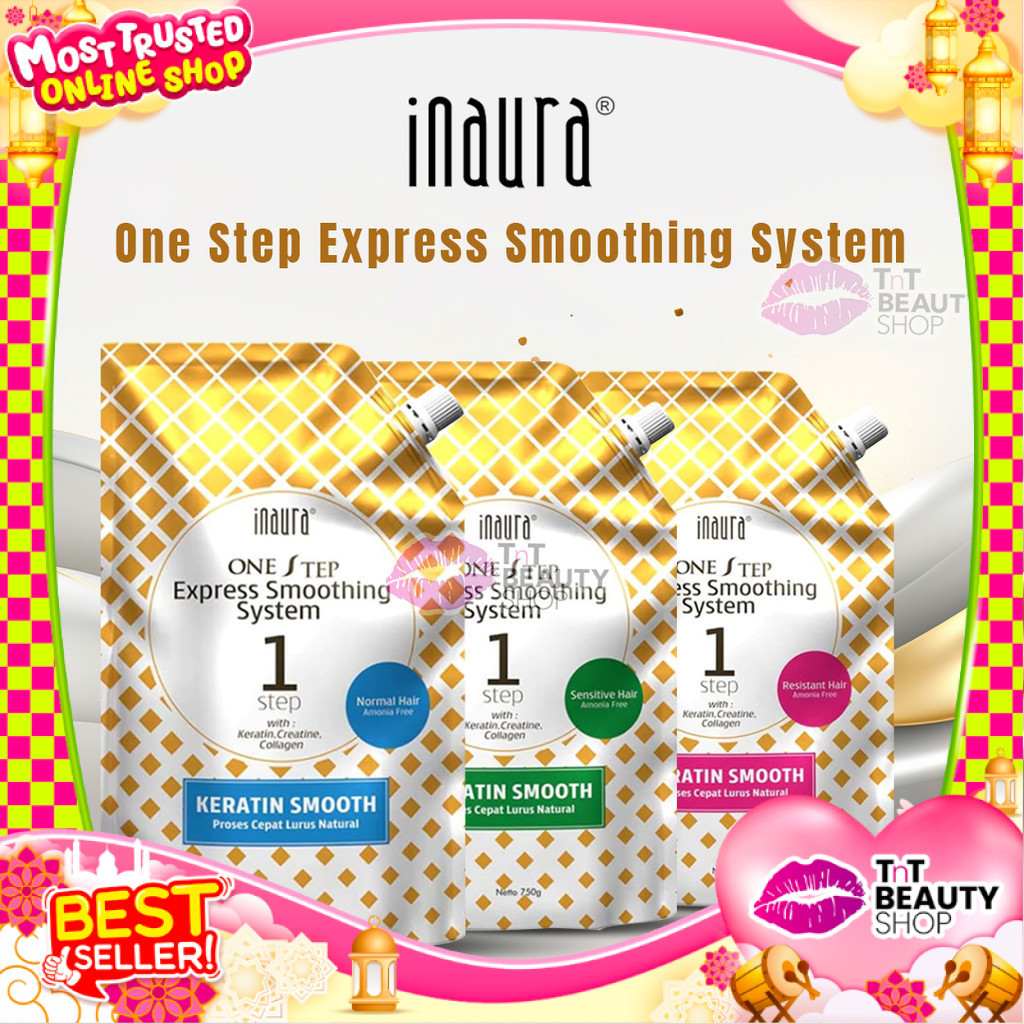 Jual Inaura One Step Express Keratin Smoothing System 750gr | TnT ...