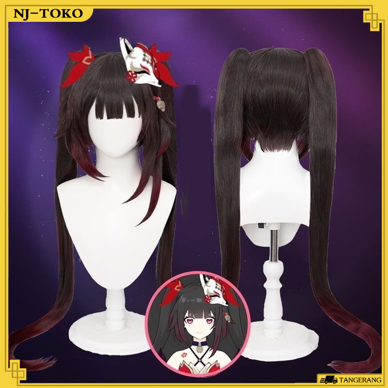 Jual 70 cm Wig Robin HSR Kualitas Tinggi Wig Sparkle / Wig Honkai.Star ...