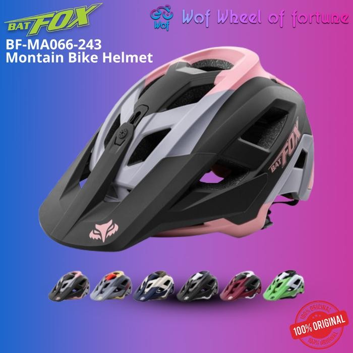 Jual Helm Sepeda Gunung BATFOX MA066-243 AM Enduro MTB Road Bike ...