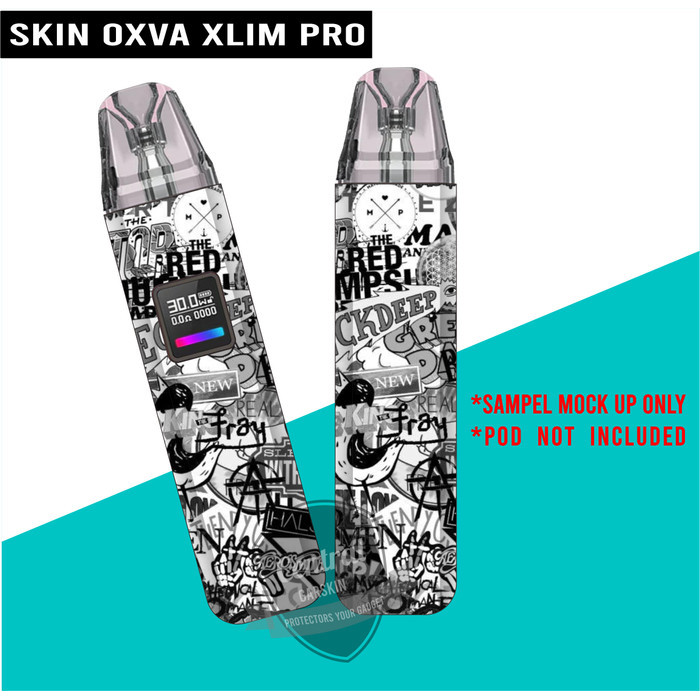 Jual Garskin Skin OXVA XLIM pro warp sticker - koran - xlim se 2 voice ...